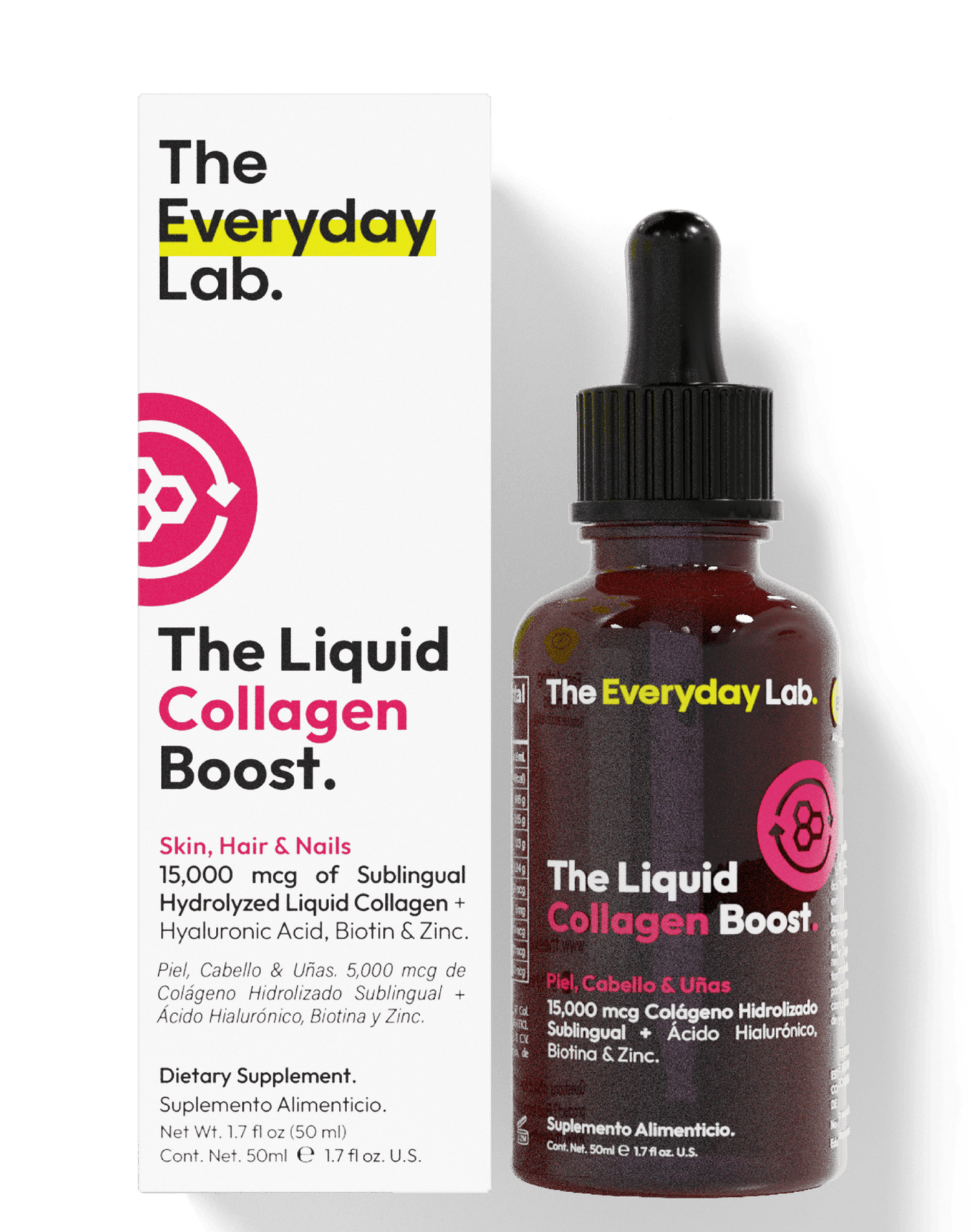 Liquid Collagen Boost | Colágeno, Sublingual México. Collagen Boost,